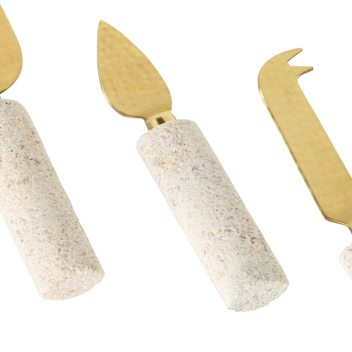 Beige Marble Cheese Knife Set – Early Settler NZ