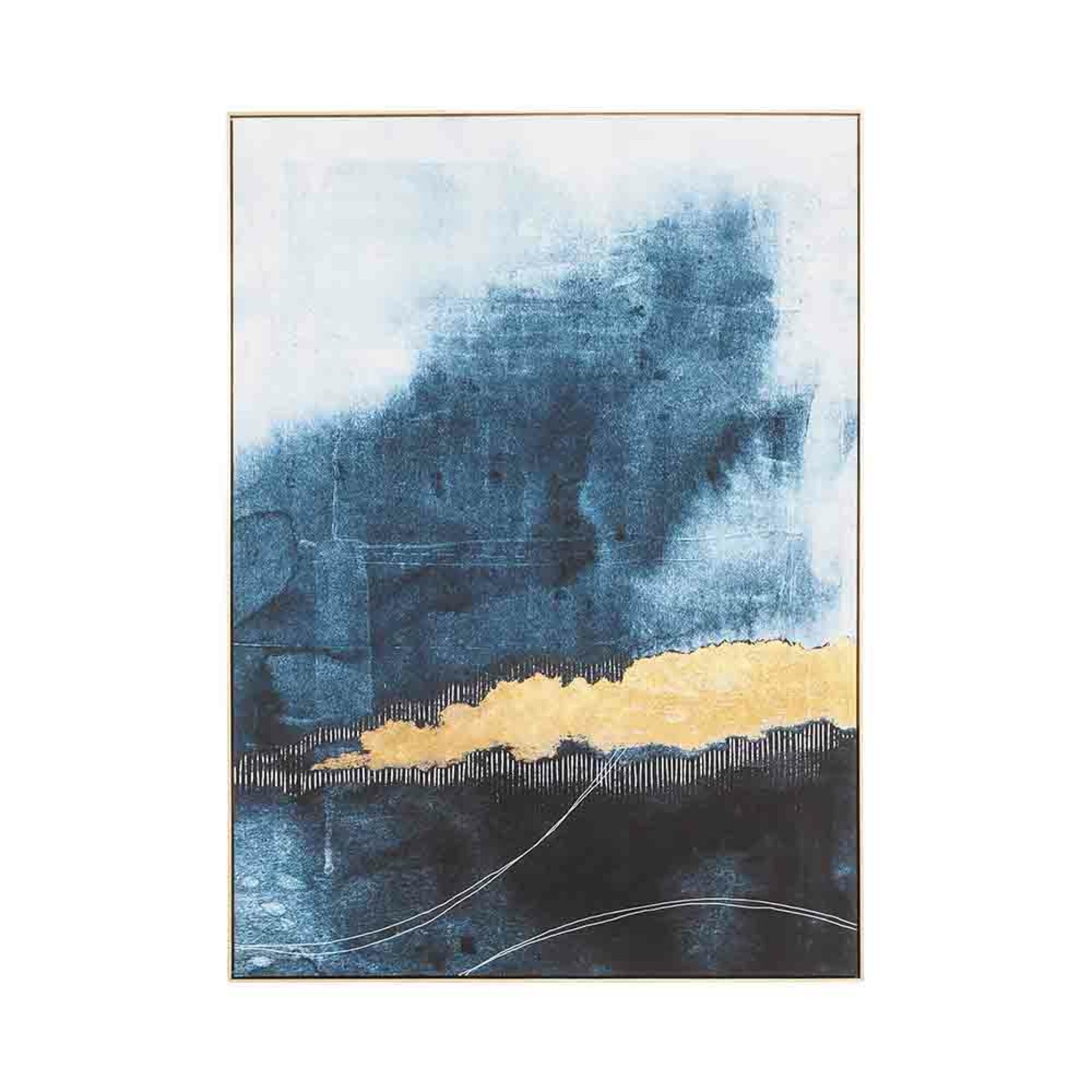 Art Design Gold Shimmer Framed Print 100x140cm – Early Settler NZ