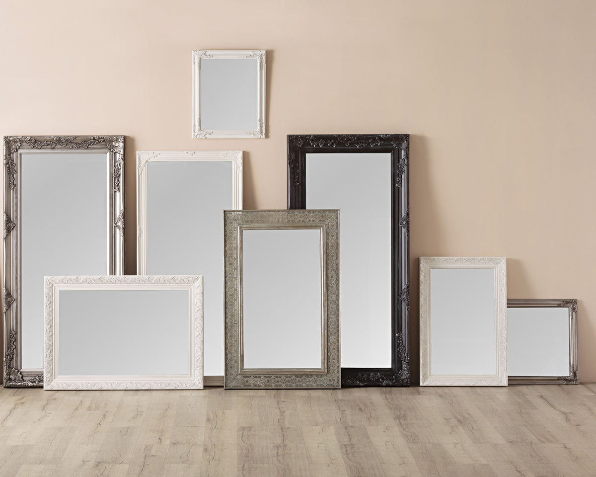 Sai Mirror Antique Silver 174x84cm – Early Settler NZ