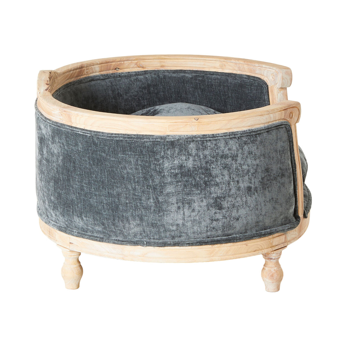 Luxe Dog Bed Slate Blue 75x70x44cm – Early Settler NZ