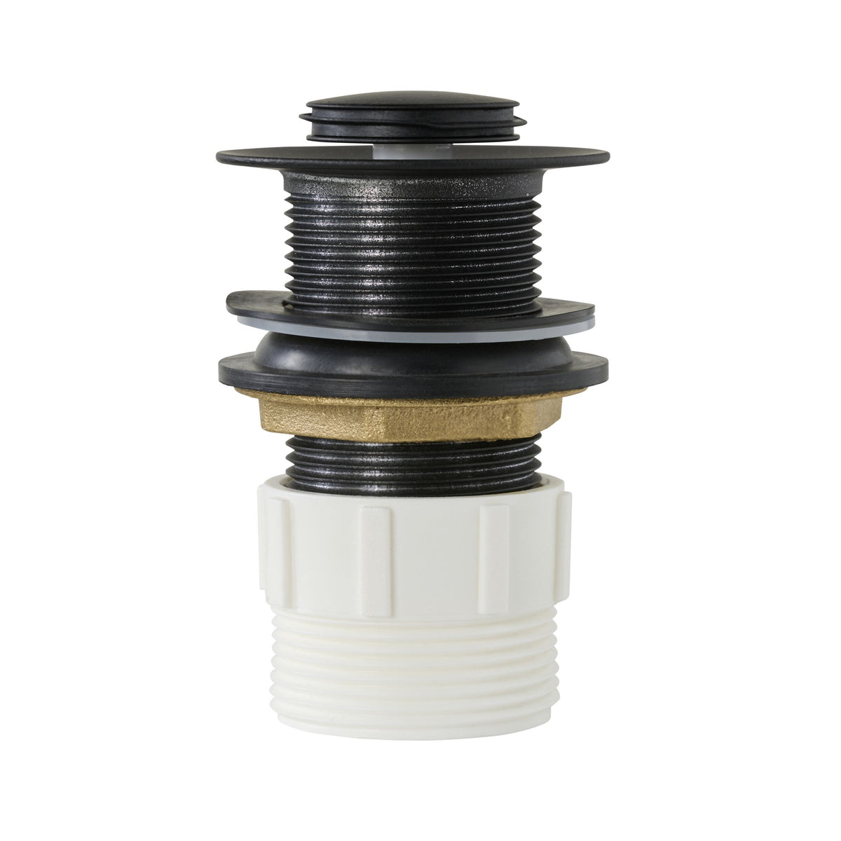 Camden Pop Up Waste Universal 32/40 x 80mm No Overflow Matte Black ...