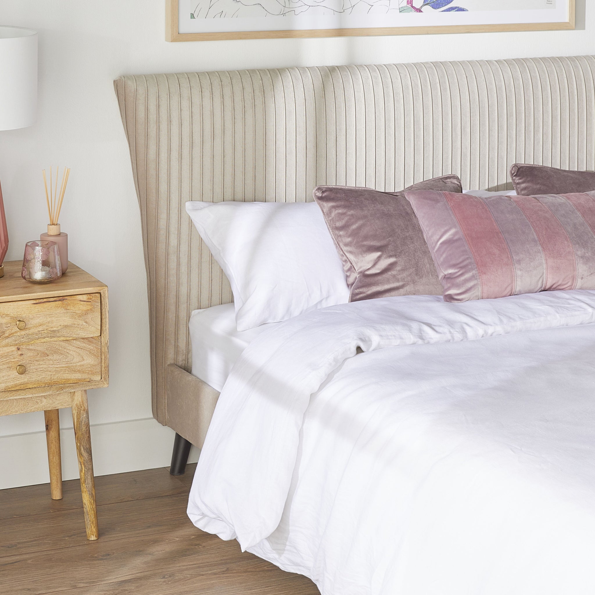 Pleat Bed Queen Champagne – Early Settler NZ