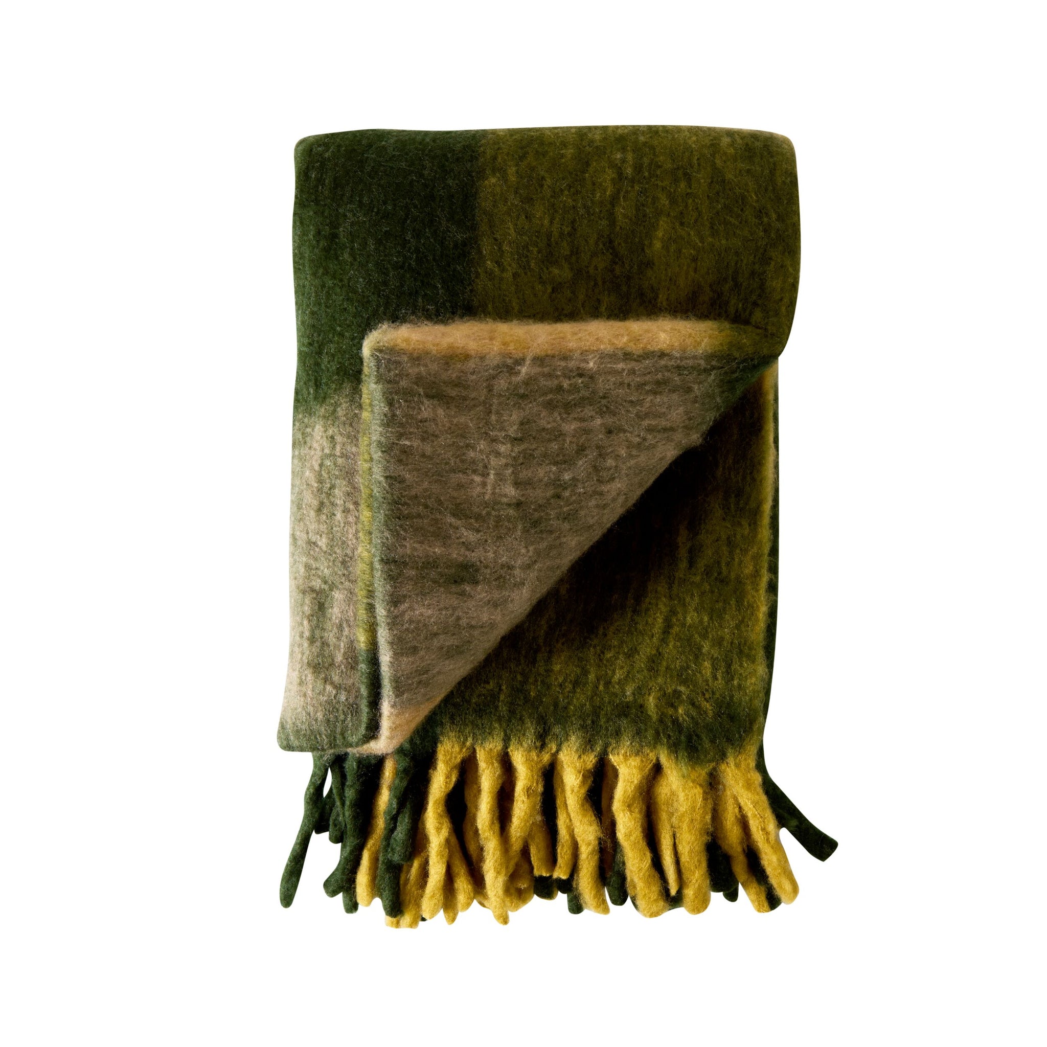 Hunter Wool Blend Throw Green Check 130x170cm – Early Settler NZ