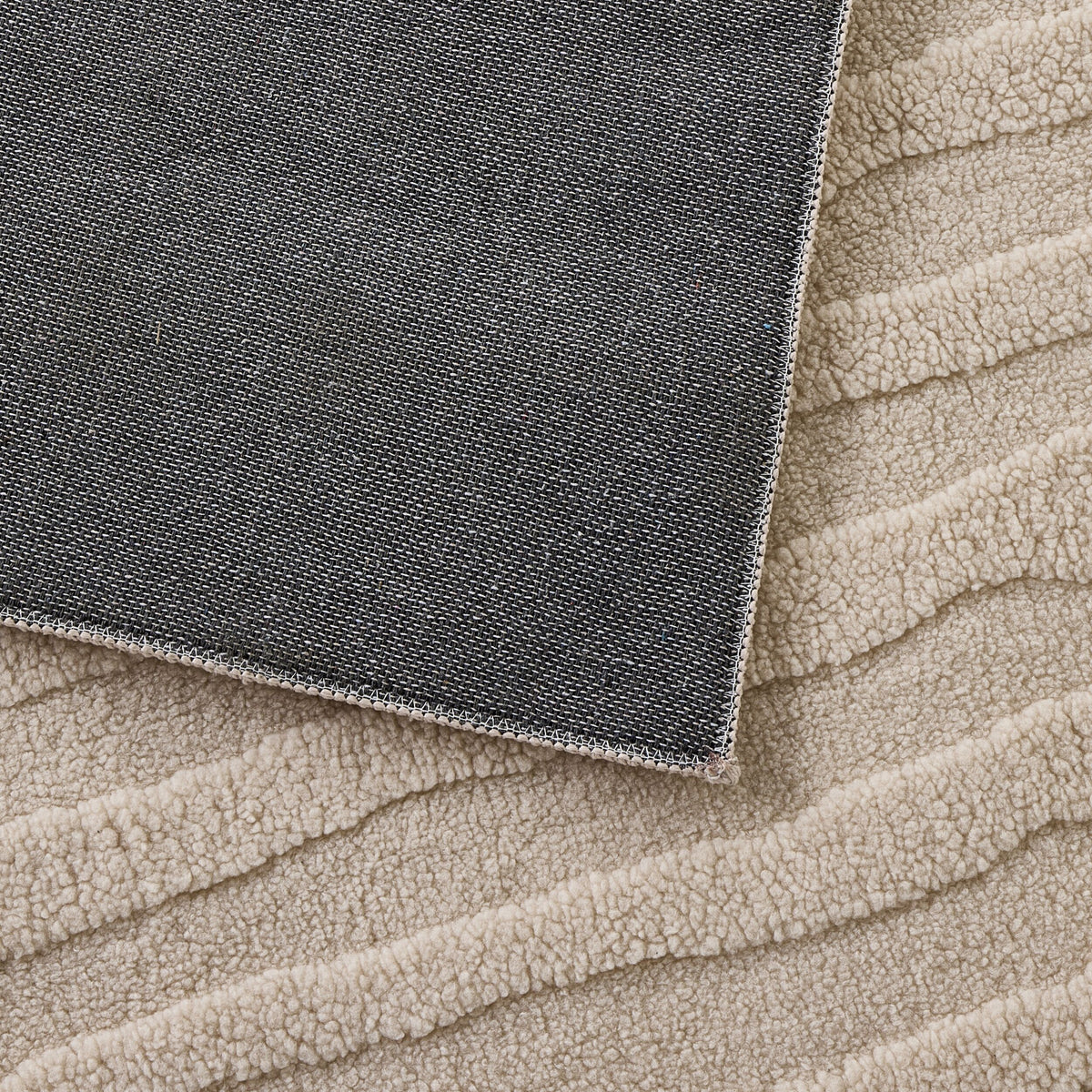 Fractured Lines Hi Lo Rug Rose Ash 180x280cm – Early Settler NZ