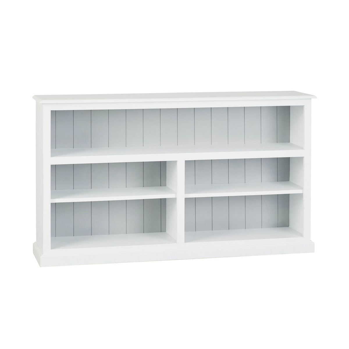 Armand Lowline Bookcase 90 x 155cm White – Early Settler NZ