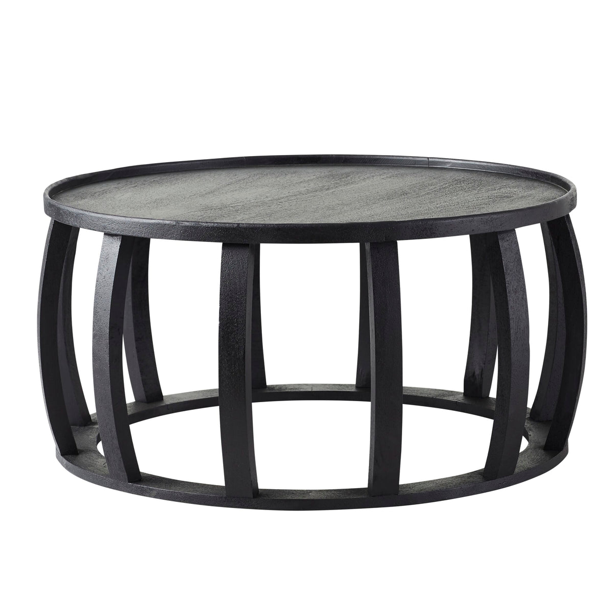 Ink Round Coffee Table Black – Early Settler NZ