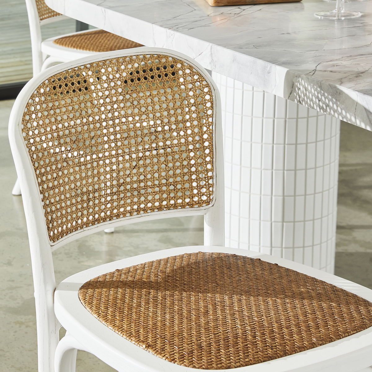 Bastion Bar Stool White – Early Settler NZ